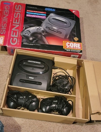 Sega Genesis Core System 2 Video Game Console - Black 651208105549| eBay