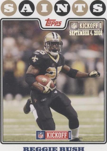 2008 Topps Kickoff - Reggie Bush #99 Kickoff Edition /1349 for sale ...