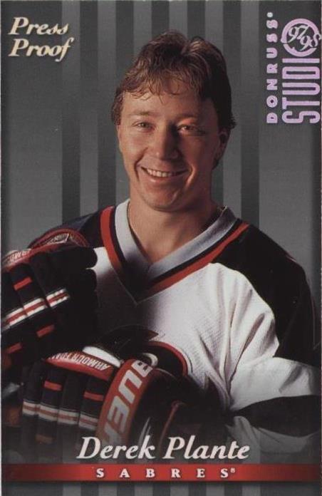 1997-98 Donruss Studio - Derek Plante #36 Silver Press Proof /1000 for ...