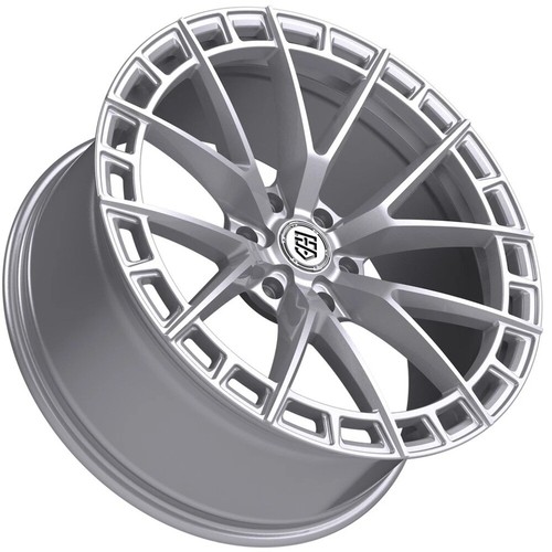 Set 4 20" TIS Motorsports 504S Gloss Silver 20x8.5 Wheels 5x120 35mm ...