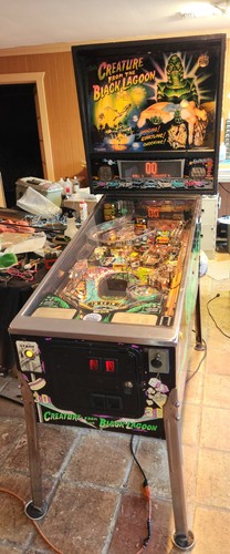 Creature From The Black Lagoon Pinball Machine Bally CFTBL Creach ...