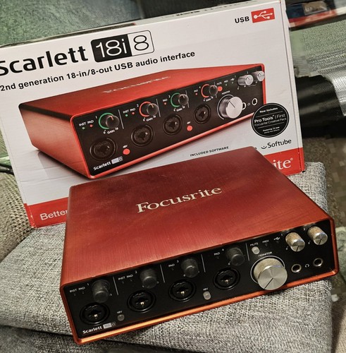 Scarlett 18i8 2nd Gen. USB Pro Audio Interface | eBay