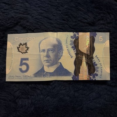 2013 $5 Canada Bank Notes (one bill) | eBay