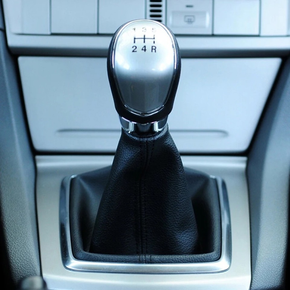 5 Speed Frame Gear Shift Knob Lever Shifter Gaiter Boot For Ford Focus ...
