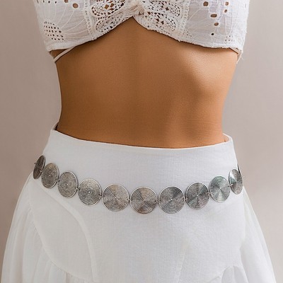 Fashion Threaded Circular Waist Chain Simplicity Waist Chain | eBay