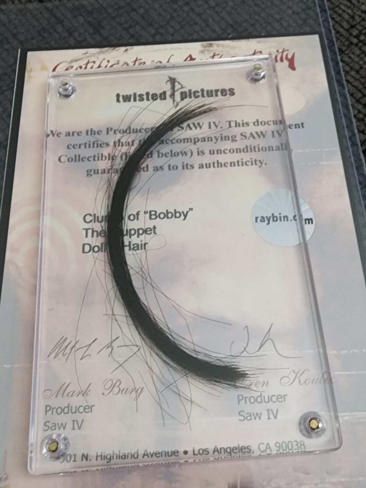 Movie and Television Props with the Most Bids on Ebay - Large Scans