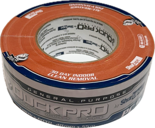 Shurtape Duck Pro PC-9 Contractor Grade Cloth Duct Tape 1.88" x 60 yds ...