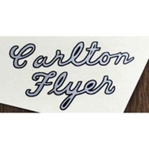 Carlton "Carlton Flyer" top tube scripts | eBay