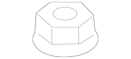 Volkswagen N91021601 Genuine OEM Top Nut for sale online | eBay