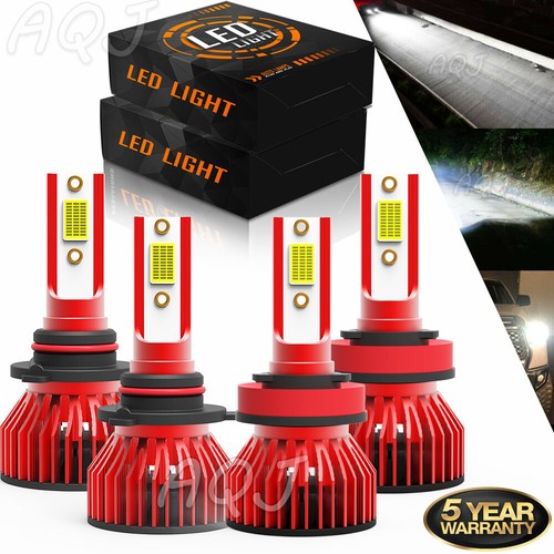 For 2020 2021 Silverado 1500 WT Custom Trail Boss White LED Headlight ...