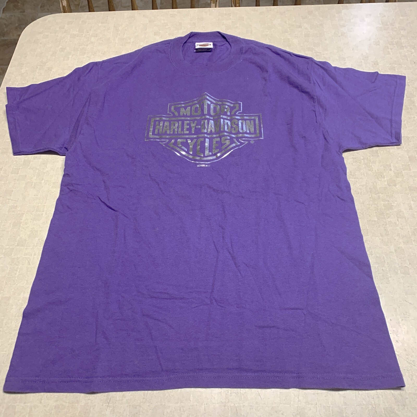 Harley Davidson Men’s Large Shirt Purple Myrtle Beach… - Gem