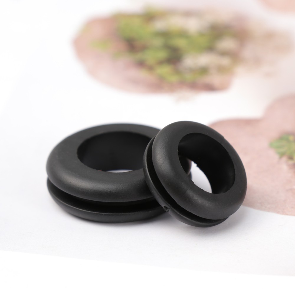 180 Pcs Grommet Rubber Kit Silicone Cable Grommets Retaining Ring ...