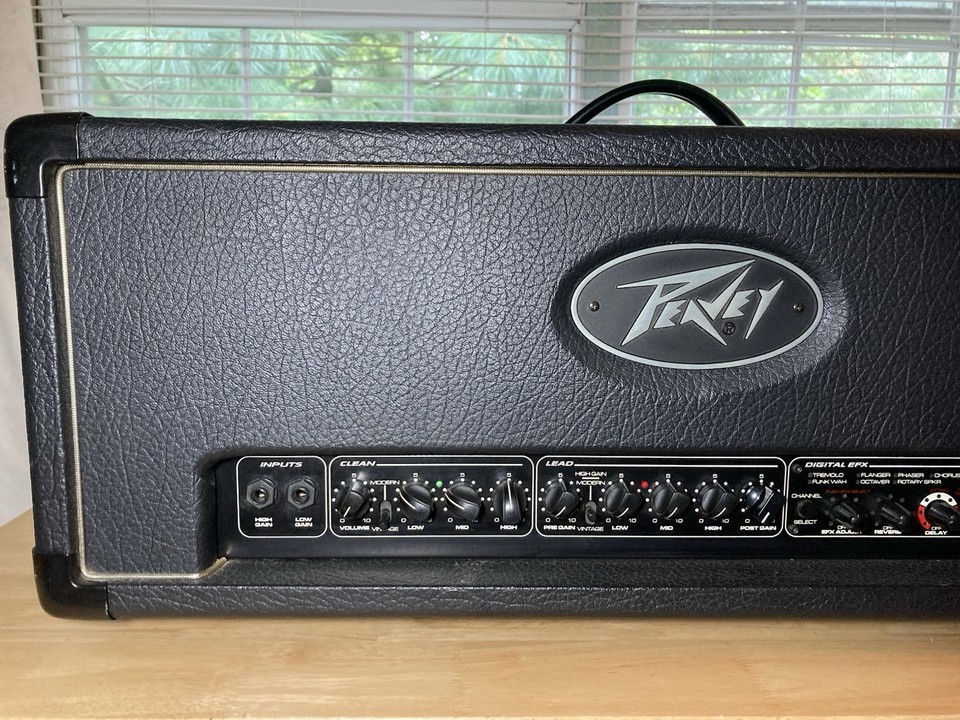 Peavey Transtube 100 EFX HD Guitar Amp Head Made in USA with Footswitch ...