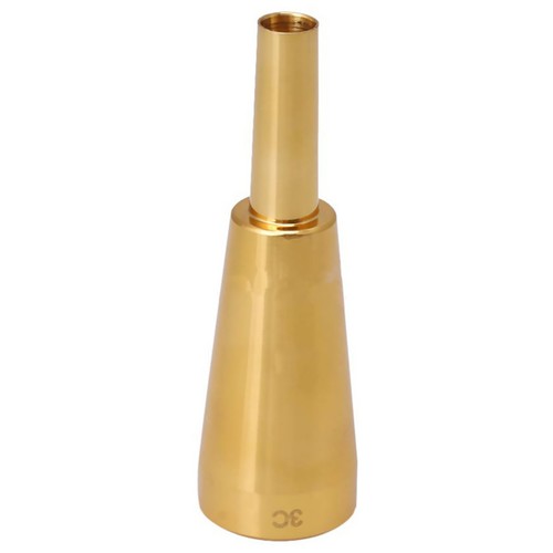 Overall Brass Gold Plated Trumpet Mouthpiece Small Mouth For Trumpet ...