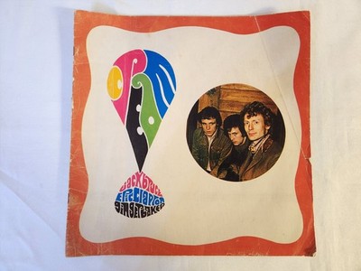 CREAM 1968 TOUR CONCERT PROGRAM BOOK (ERIC CLAPTON GINGER BAKER JACK ...
