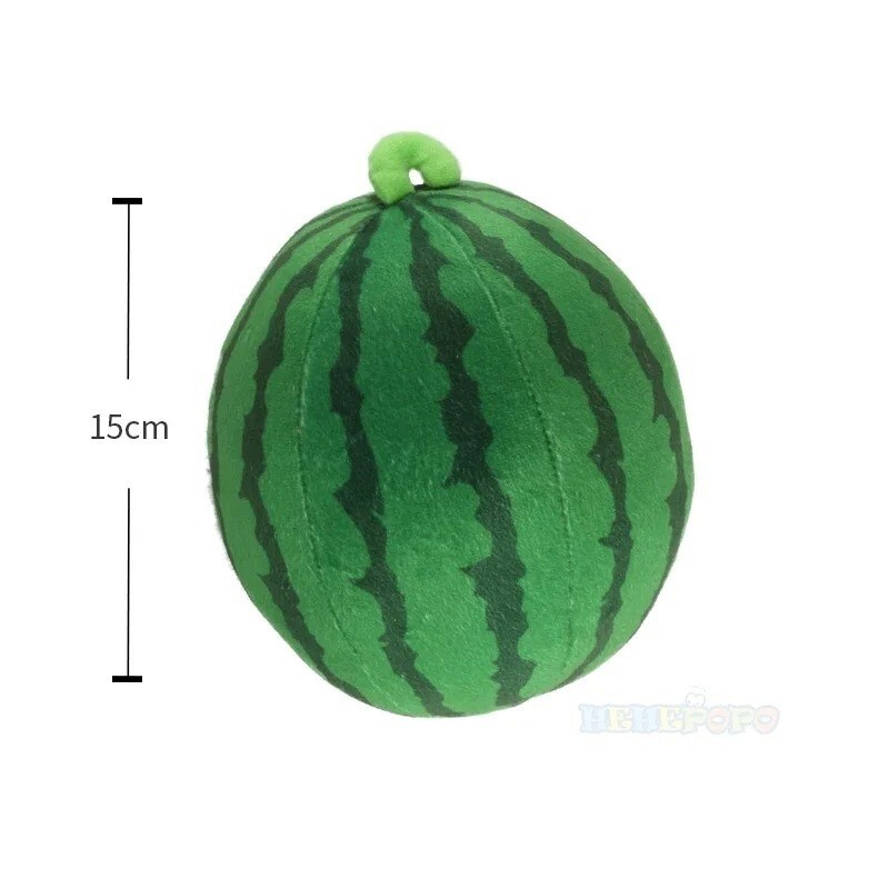 Watermelon Vegetable 6 Inch Stuffed Animal Plush Toy Toddler Kids ...