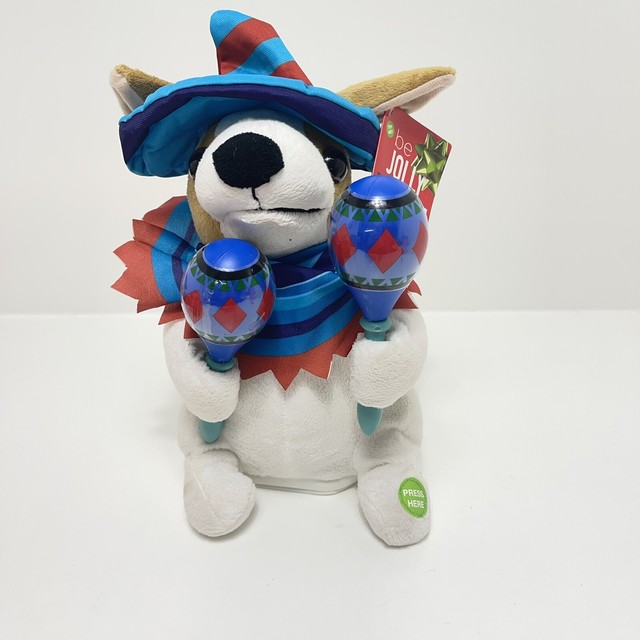 Be Jolly Animated Mariachi Chihuahua Puppy Singing Macarena Dog Shaking ...