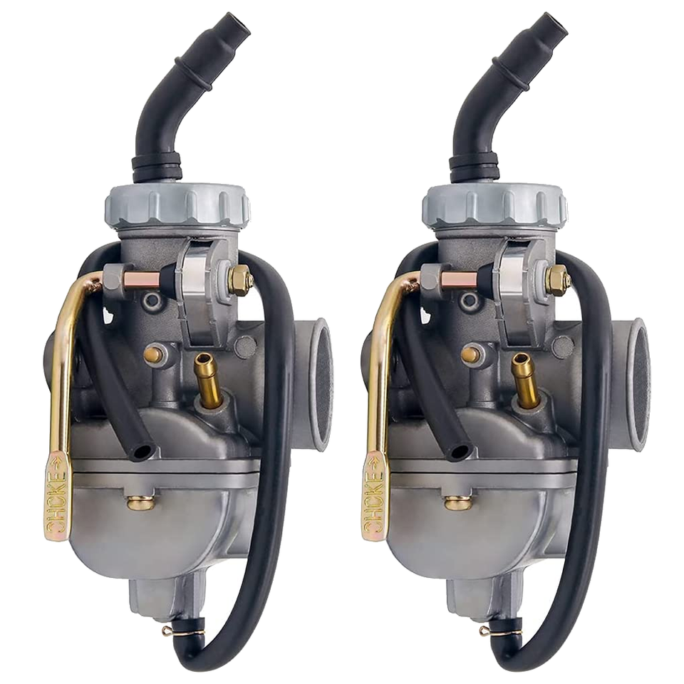 2X Carburetor for 50cc 70cc 90cc 110cc 125cc PZ20 For ATV Quad Go kart ...