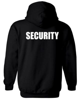 NEW MEN'S SECURITY PULLOVER HOOD HOODIE JACKET BEACH SAFETY STAFF ...