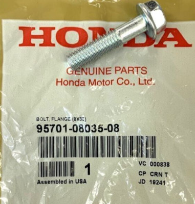 Genuine OEM Honda (8X35) BOLT (95701-08035-08) X1 | eBay