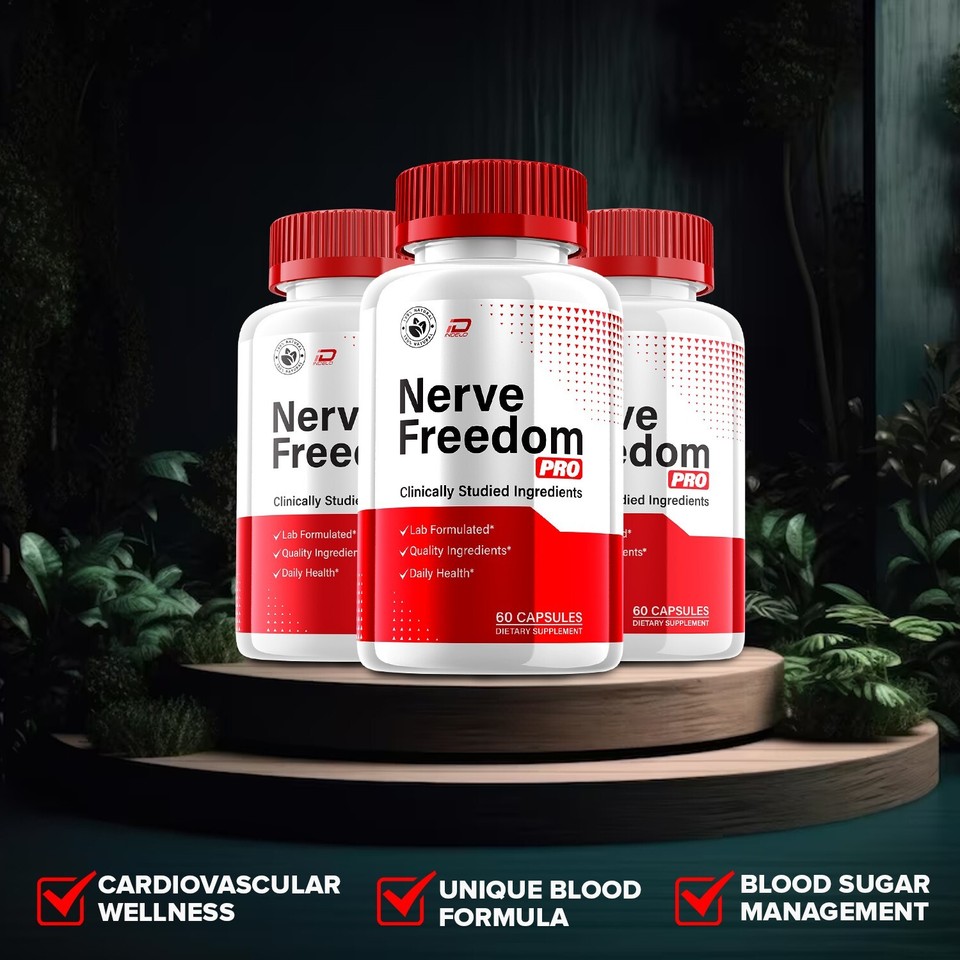 (2 Pack) Nerve Freedom Pro Capsules – NerveFreedom Pro Pills Advanced Supplement | eBay