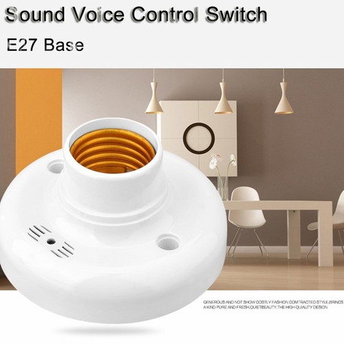 Corridor Sound Voice Control Switch LED Bulb Holder 45s Delay E27 Lamp ...