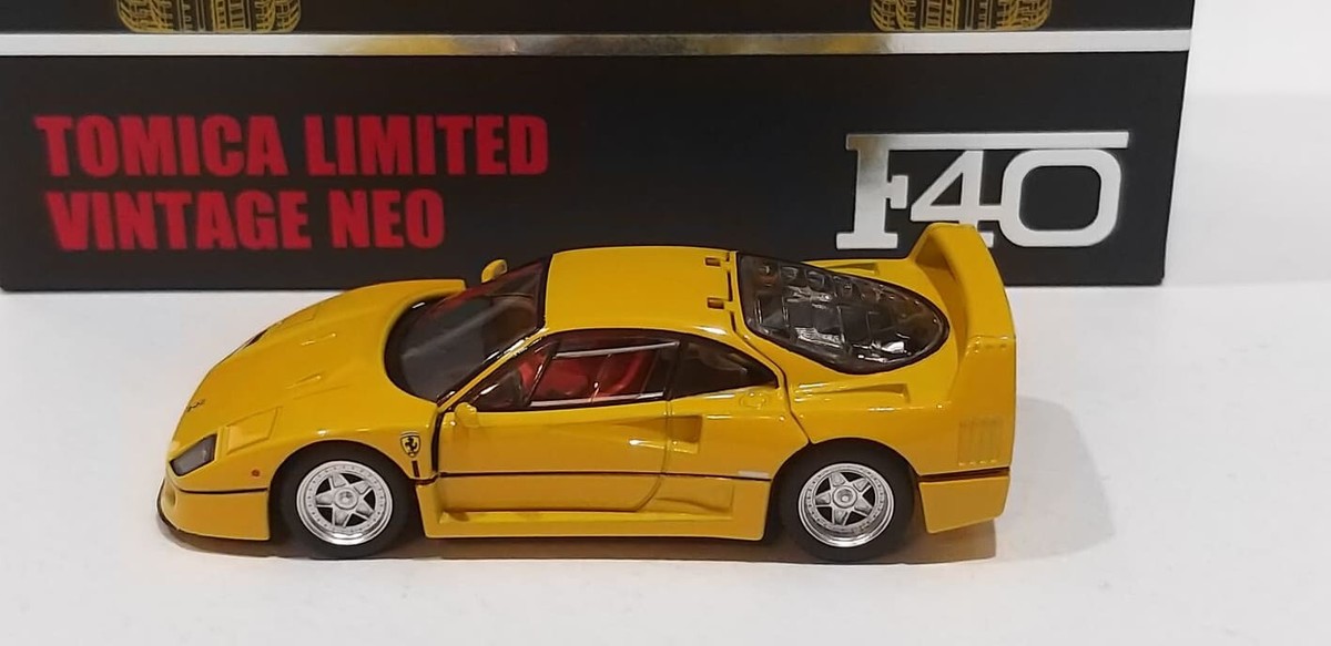 TOMICA LIMITED VINTAGE NEO Ferrari F40 (Yellow) ~ 1/64 | eBay TOMICA LIMITED VINTAGE NEO Ferrari F40 (Yellow) ~ 1/64 | eBay