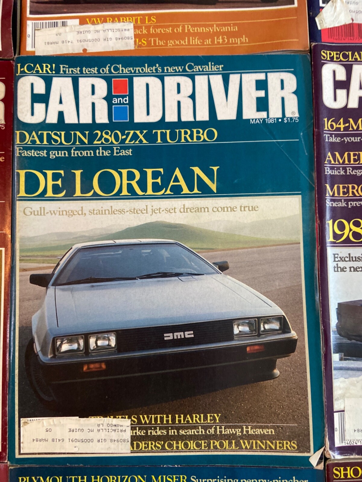 1981 Car and Driver Magazines | eBay