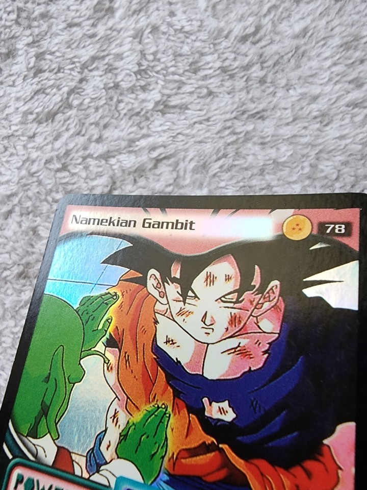 DBZ Dragon Ball Z FOIL Namekian Gambit 78 CCG Score Unlimited Buu Saga ...