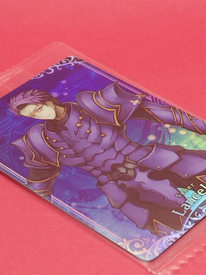 Lancelot Fate Grand Order FGO Wafer Card SP 02 Saber Bandai Japanese ...