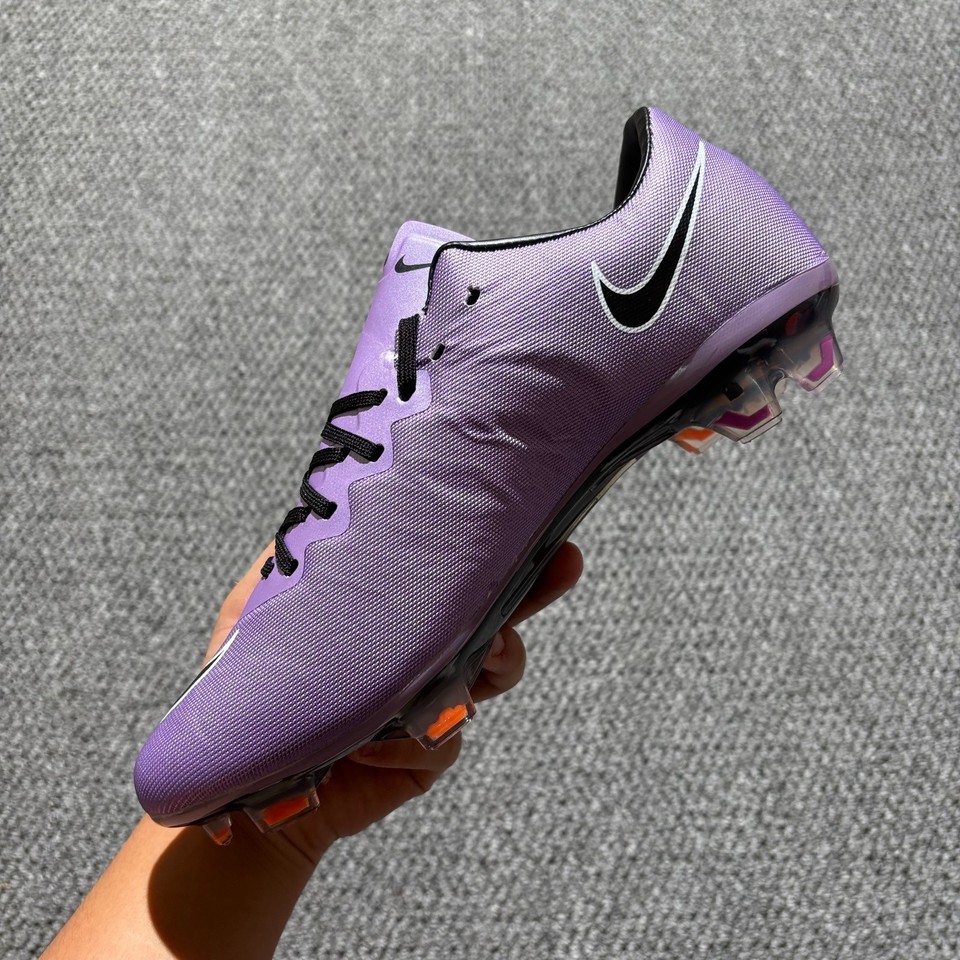 Nike Mens Mercurial Vortex II FG Urban Lilac Mango Cleats | eBay