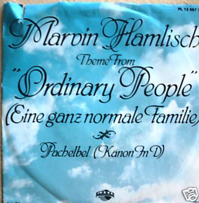 7" MARVIN HAMLISCH : Ordinary People Soundtrack Redford | eBay