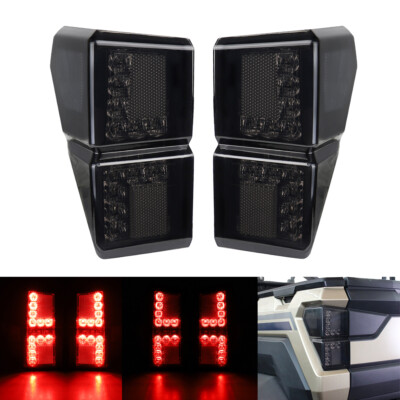 Smoked UTV LED Tail Light for 2018-2021 Polaris Ranger 1000 XP/Crew ...