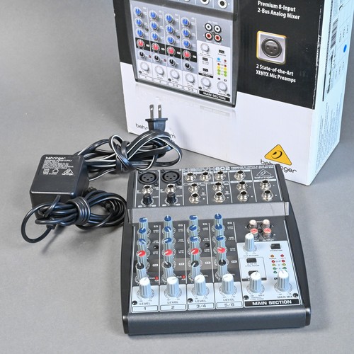 Behringer Xenyx 802 - 8 Input Audio Mixer | eBay