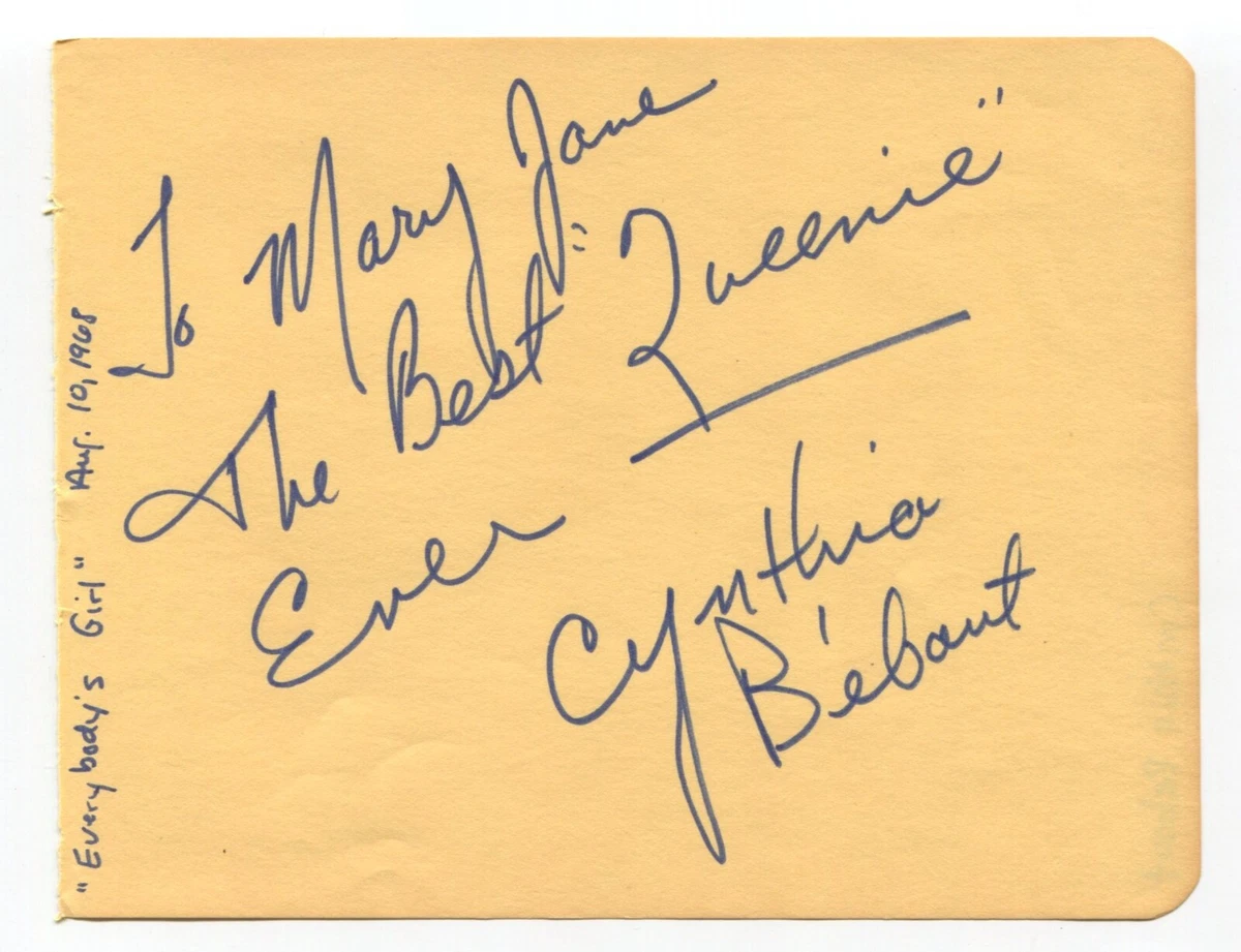 Cynthia Bebout Scheider