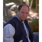 Seinfeld Jason Alexander Yankees Letterman Varsity Jacket - Navy Blue ...