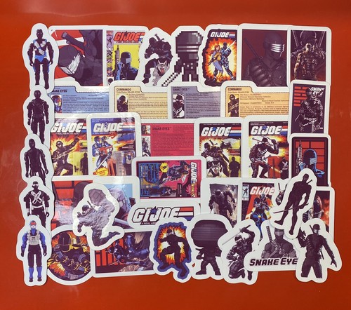 Snake Eyes 40 Sticker Pack GI Joe | eBay