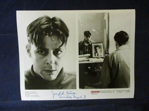 1989 Buck Taylor Judd Nelson 'Relentless' mirror Vintage Glossy Press ...