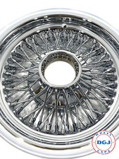 Player Wire Wheel 17" or 18" X 8" Display 100 Spoke S/lace Chrome for ...