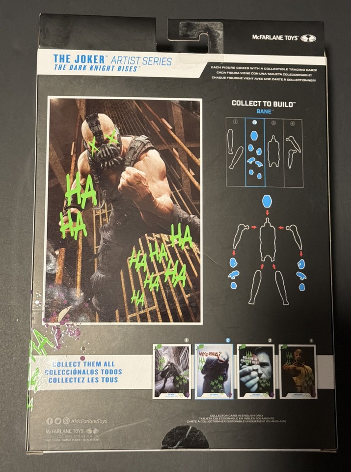 Mcfarlane DC The Joker (The Dark Knight Trilogy) Gold Label Jokerized ...