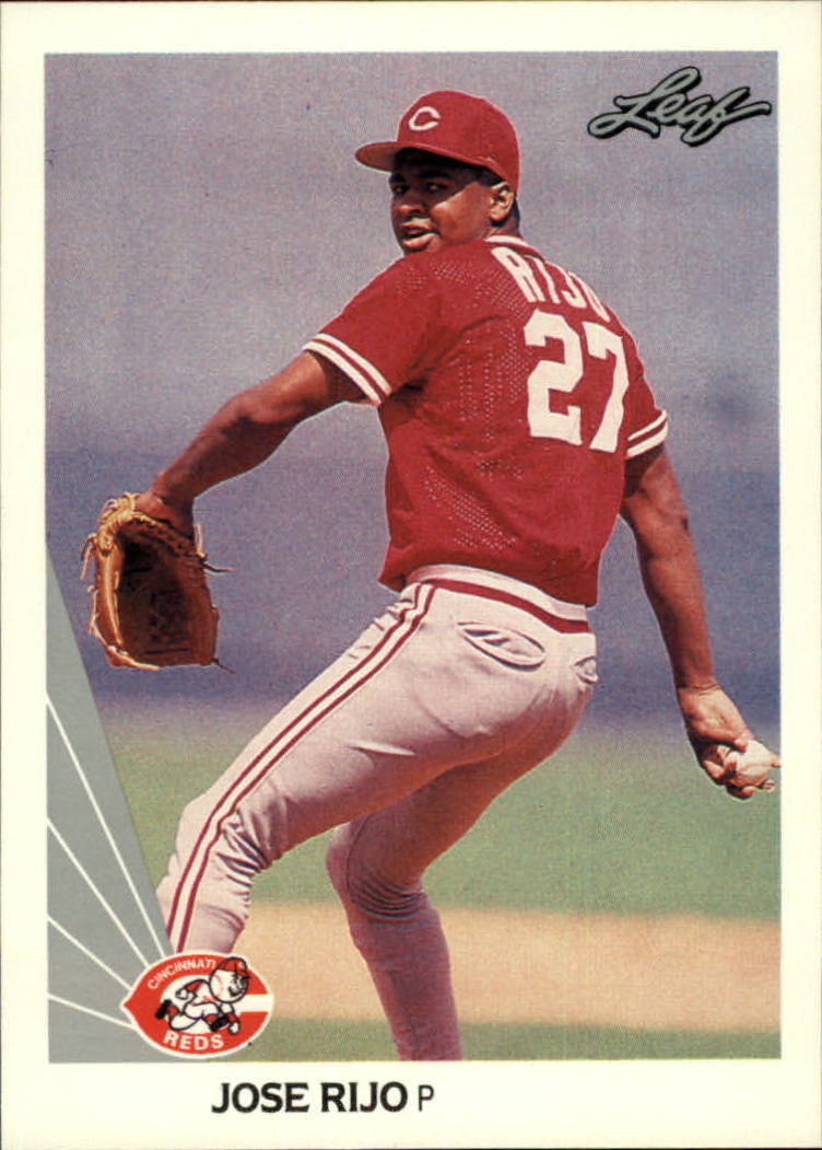 1990 Leaf Baseball Card #282 Jose Rijo | eBay