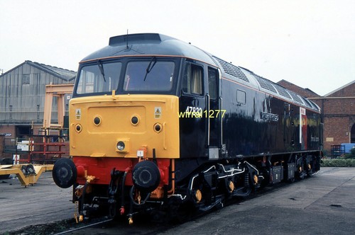 6x4 Colour Railway photograph Class 47 47832 at Crewe Works 09.05 | eBay UK