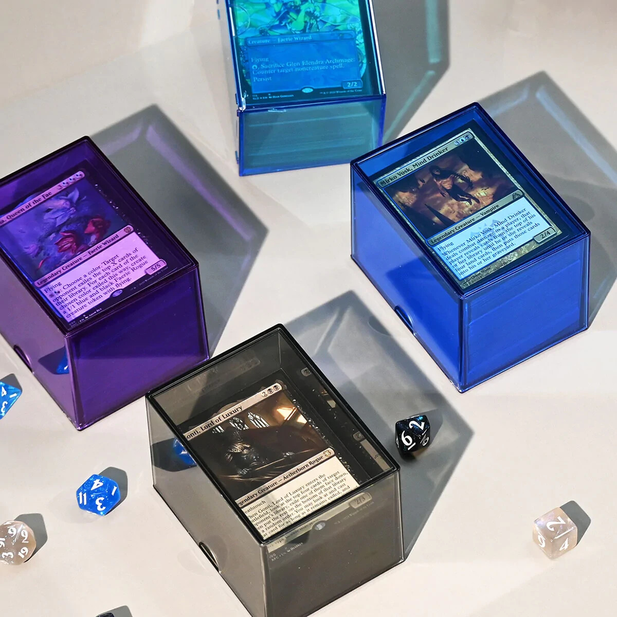 NEW ULTRA PRO Eclipse 2-Piece Deck Box 100+ Card Storage Case ARCTIC WHITE | eBay