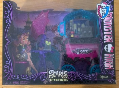 Monster High Scary City Of Frights CAFE CART PLAYSET New | eBay