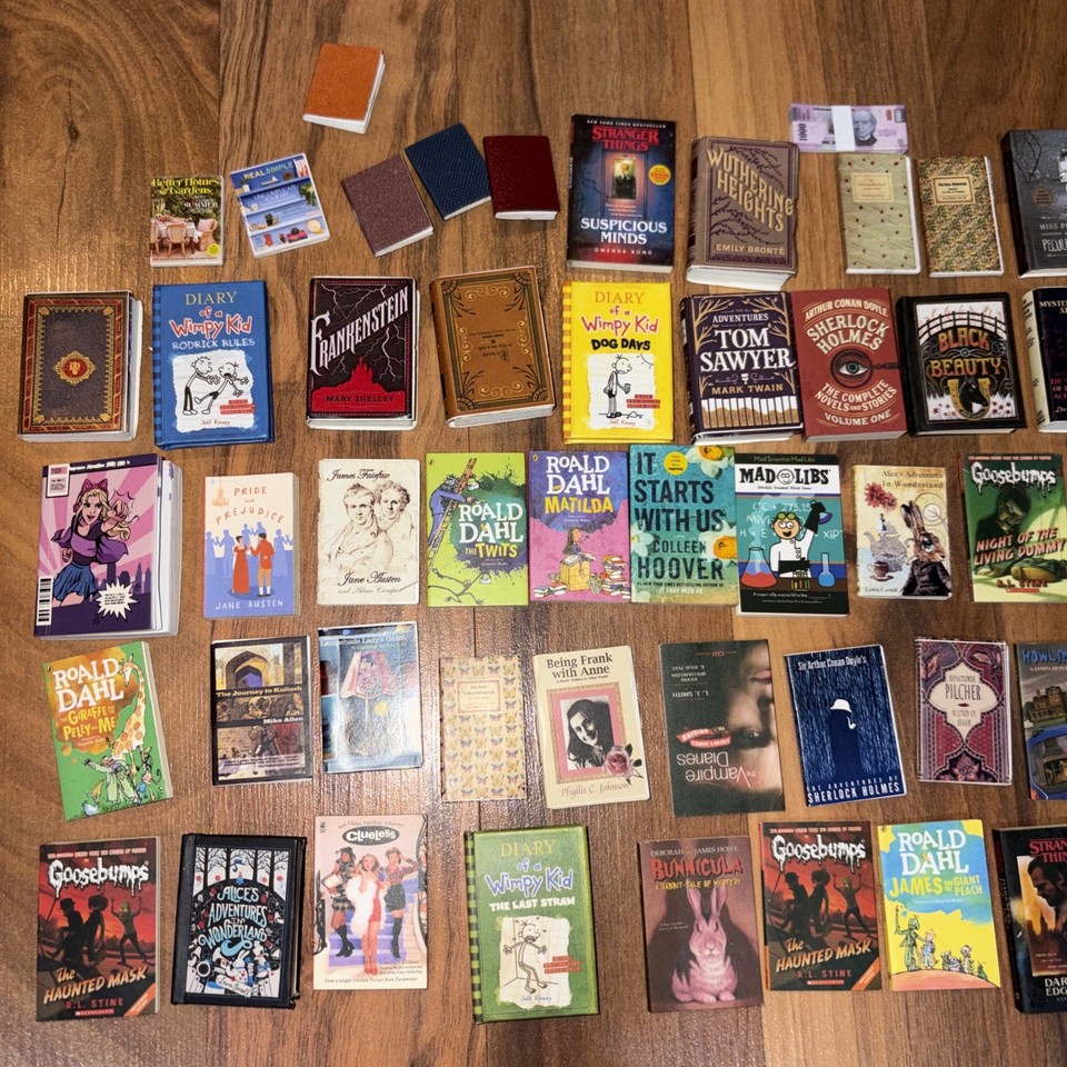 ZURU Mini Brands Books Series Some Hardback money LOT | eBay