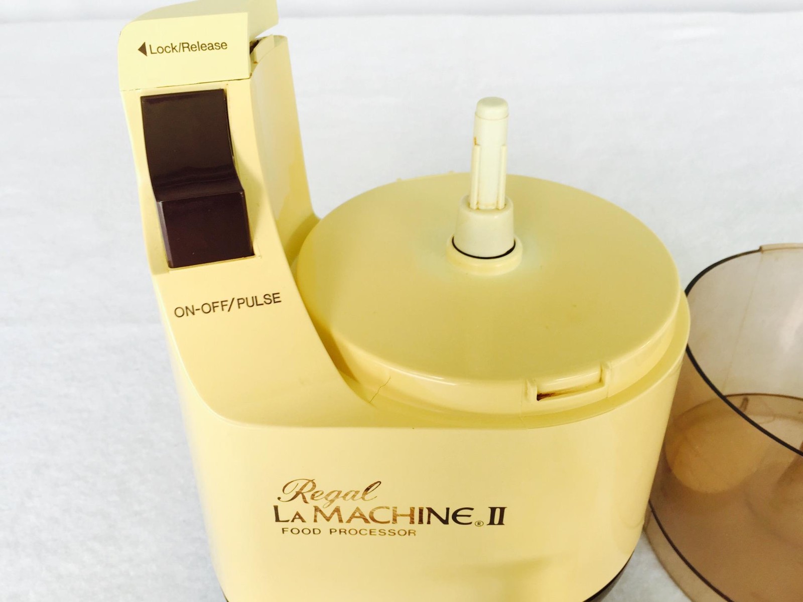 Vintage Regal LaMachine II Bowl Type Food Processor with Instructions ...