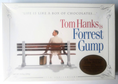 FORREST GUMP 15th ANNIVERSARY"BOX OF CHOCOLATES" 2-DVD SET/EX/FREE U.S ...