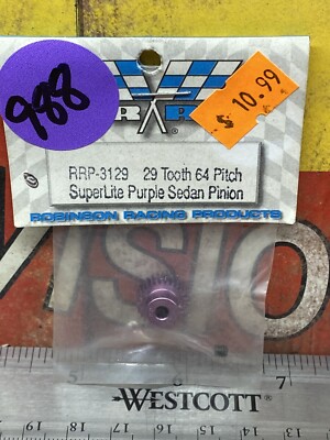 ROBINSO RACING ARP-3129 {29T x 64P} SuperLite Purple Sedan Pinion USA ...