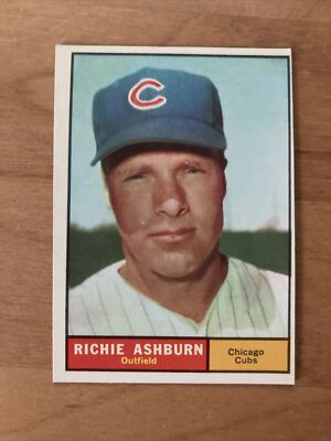 1961 Topps #88 Richie Ashburn Cubs HOF | eBay