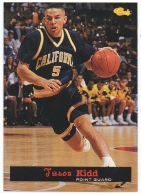 Jason Kidd 1994 Classic Promo #PR1 California Golden Bears Dallas ...